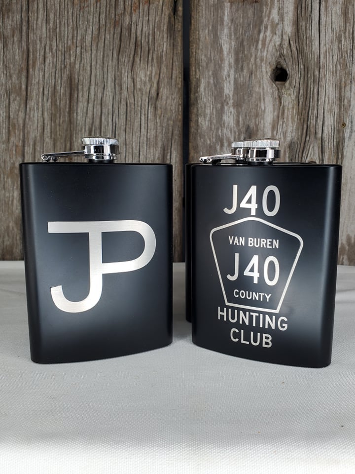 Flask - Custom Laser Engraved | County Road Custom