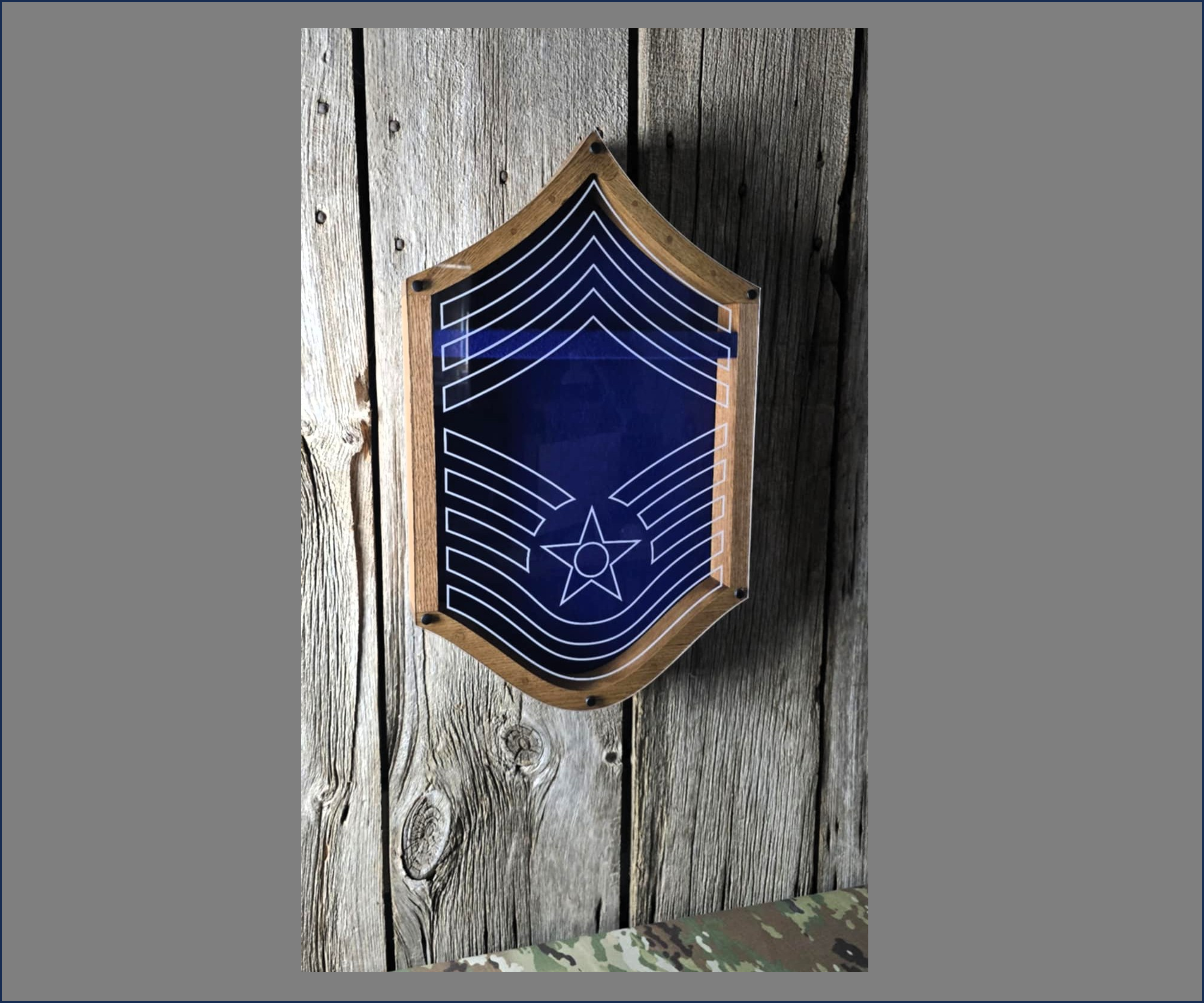 Shadow Box - Enlisted Rank - Army | County Road Custom