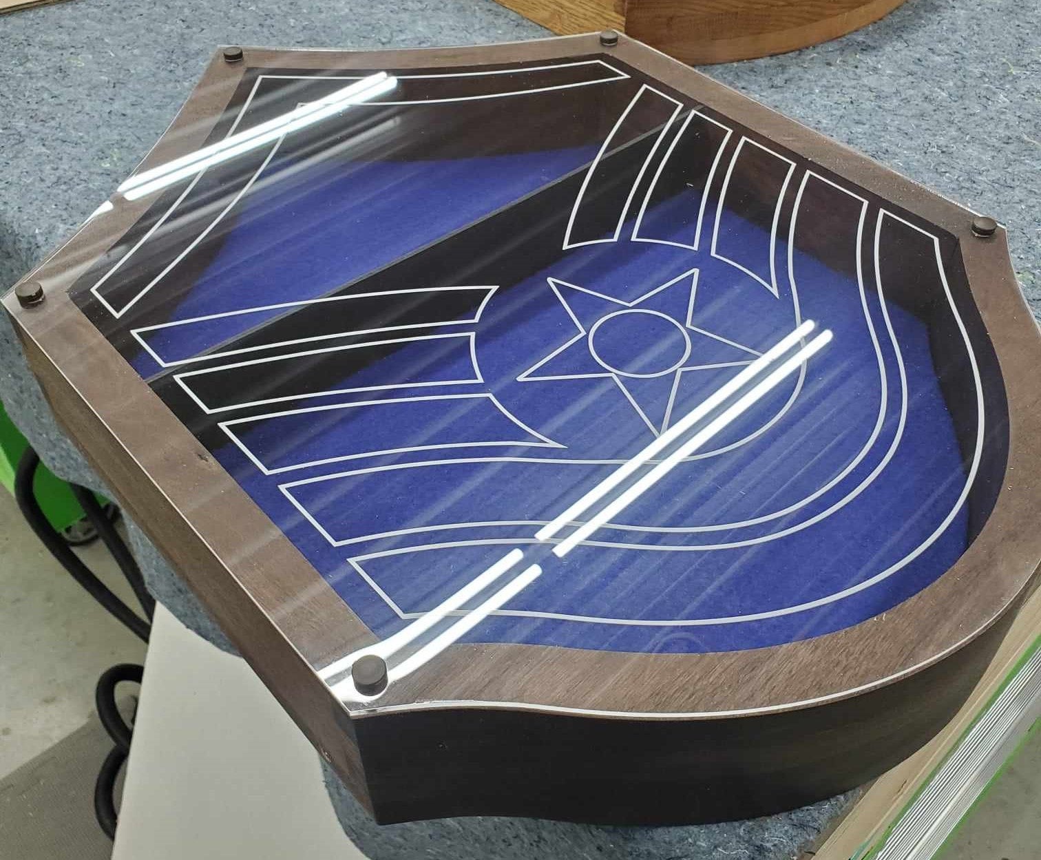 Enlisted Rank Shadow Box | County Road Custom