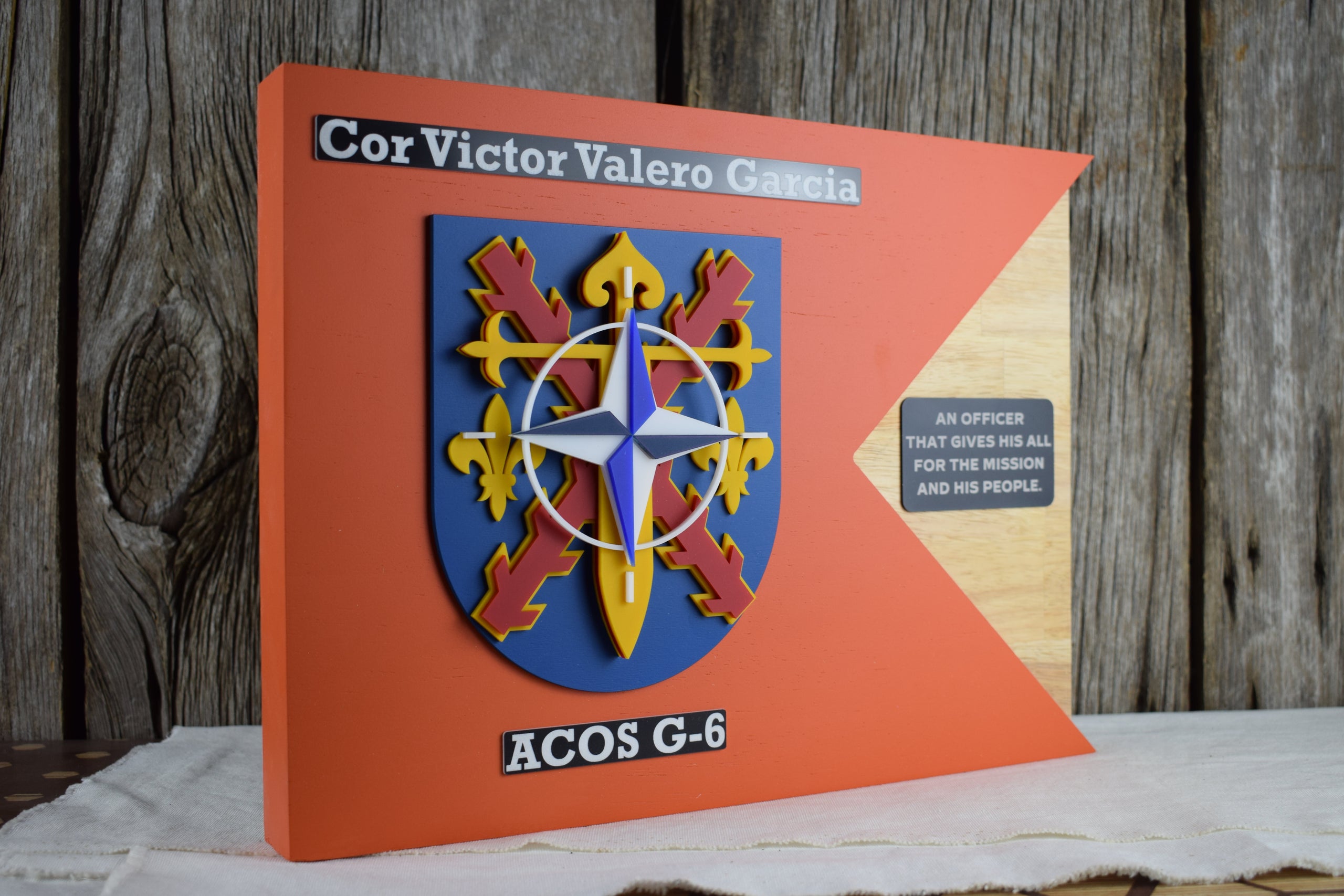 MEDIUM Custom FLAT Guidon 8" x 11" | County Road Custom