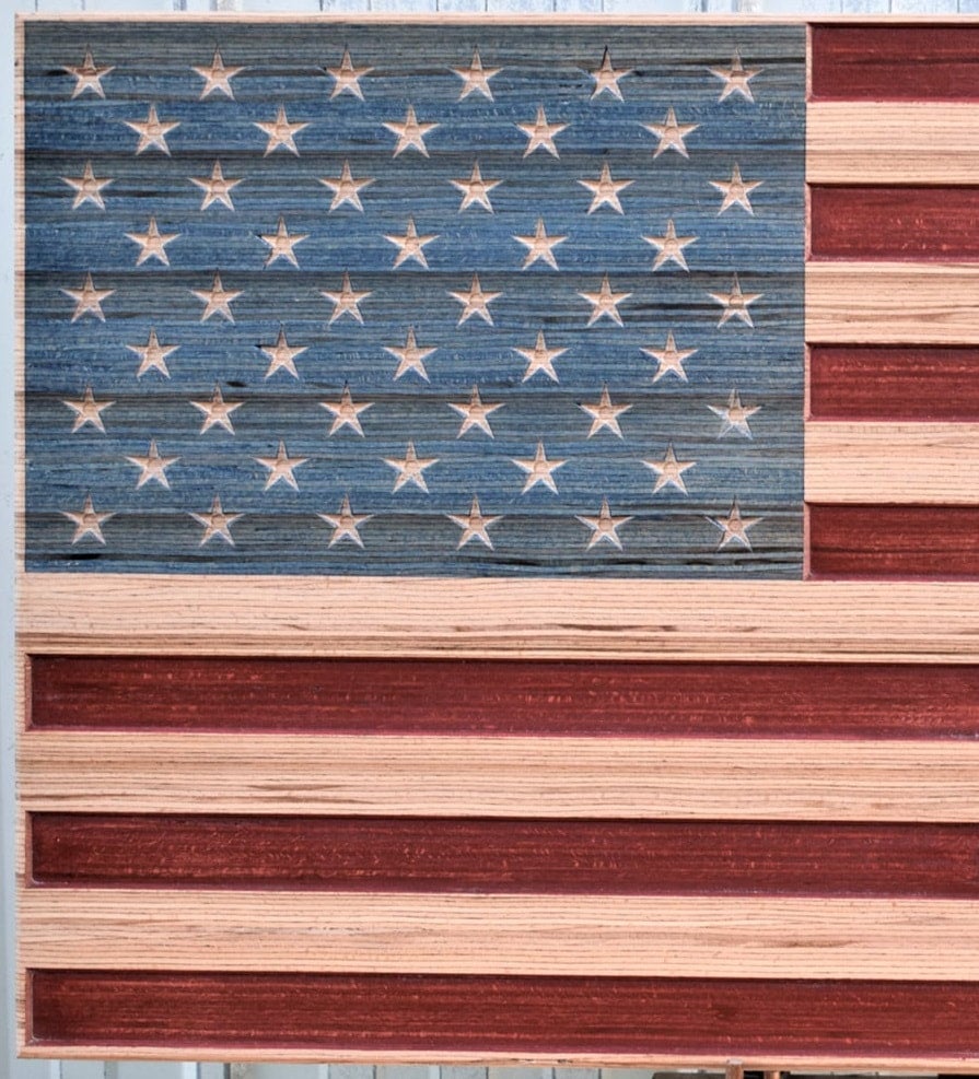 Wooden Flags | Wavy Flags | County Road Custom