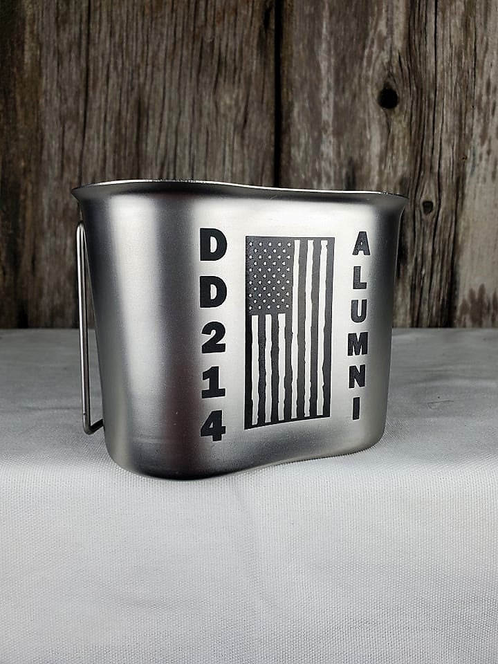 CUSTOM Lasered Canteen Cups | County Road Custom